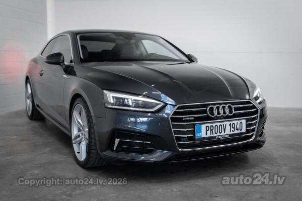 Grey Audi A5 2016 in Tallinn, with an engine capacity of 3.00 L and mileage of 165 thousand km for 18490 €, photo 1 on AUTOMOTO.COM.LV
