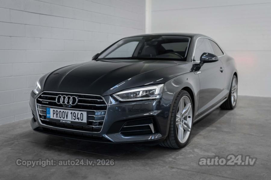 Pelēks Audi A5 2016 Tallina, ar dzinēja tilpumu 3.00 L un nobraukumu 165 tūkst. km par 18490 €, foto 5 vietnē AUTOMOTO.COM.LV