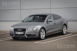 Grey Audi A5 2016 in Riga, with an engine capacity of 3.00 L and mileage of 270 thousand km for 14500 €, photo  on AUTOMOTO.COM.LV