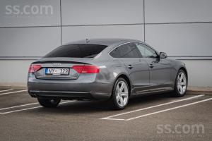 Grey Audi A5 2016 in Riga, with an engine capacity of 3.00 L and mileage of 270 thousand km for 14500 €, photo 5 on AUTOMOTO.COM.LV
