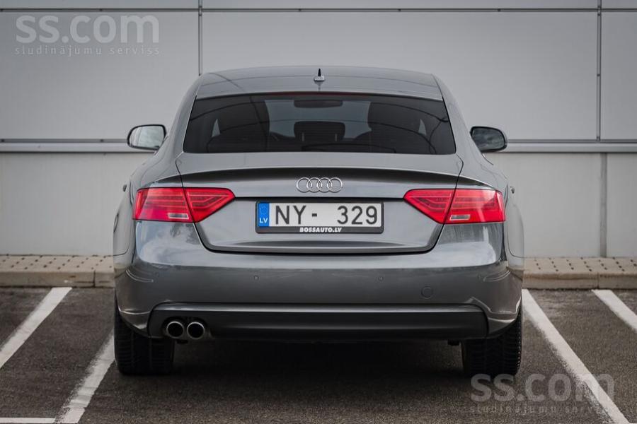 Grey Audi A5 2016 in Riga, with an engine capacity of 3.00 L and mileage of 270 thousand km for 14500 €, photo 6 on AUTOMOTO.COM.LV