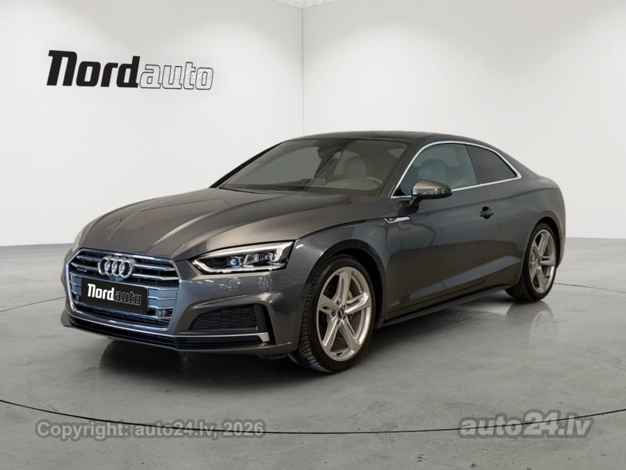 Grey Audi A5 2017 in Tallinn, with an engine capacity of 3.00 L and mileage of 127 thousand km for 22900 €, photo 1 on AUTOMOTO.COM.LV