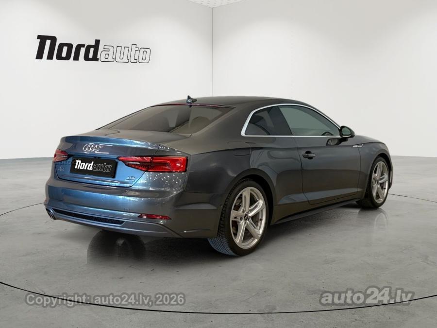 Grey Audi A5 2017 in Tallinn, with an engine capacity of 3.00 L and mileage of 127 thousand km for 22900 €, photo 3 on AUTOMOTO.COM.LV