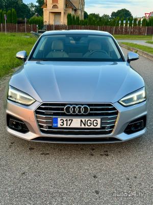 Grey Audi A5 2017 in Tallinn, with an engine capacity of 3.00 L and mileage of 252 thousand km for 18999 €, photo 3 on AUTOMOTO.COM.LV