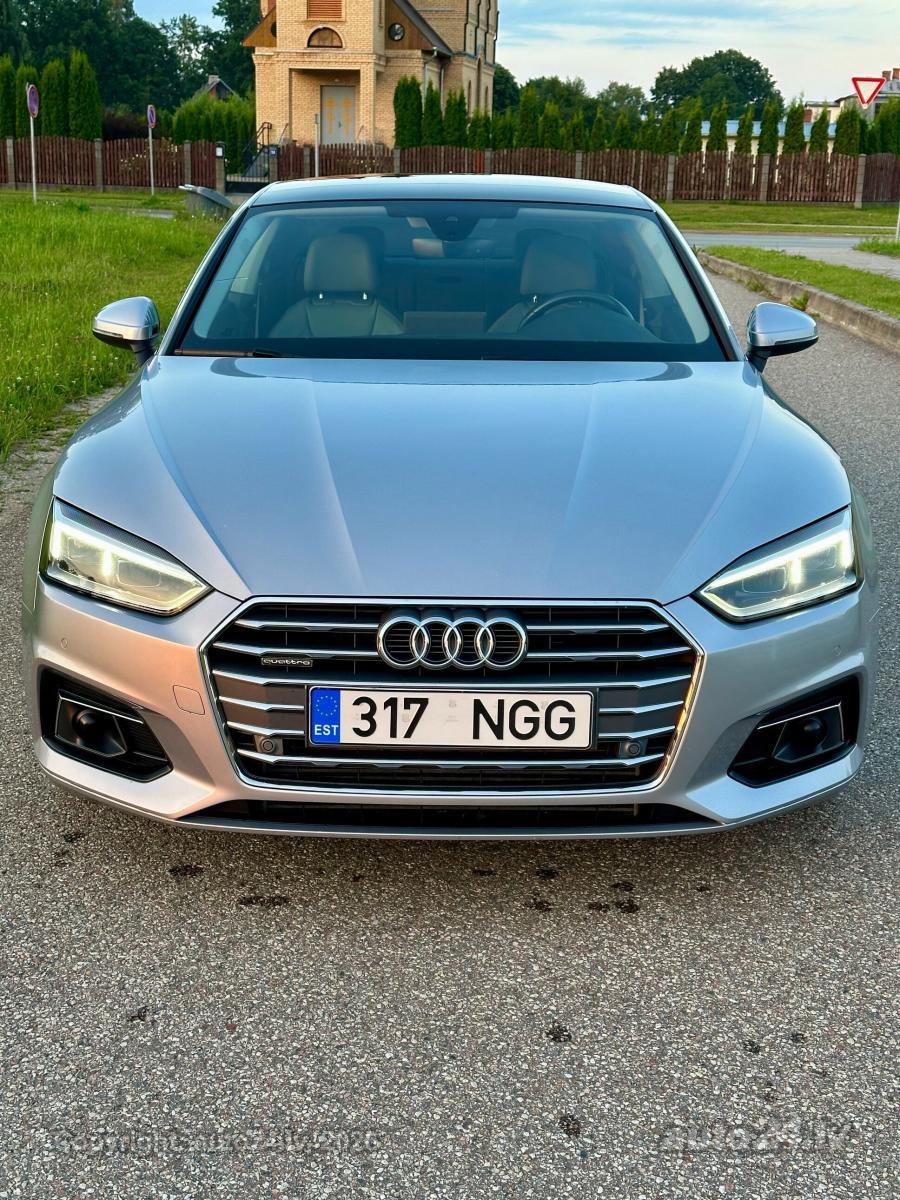 Grey Audi A5 2017 in Tallinn, with an engine capacity of 3.00 L and mileage of 252 thousand km for 18999 €, photo 3 on AUTOMOTO.COM.LV