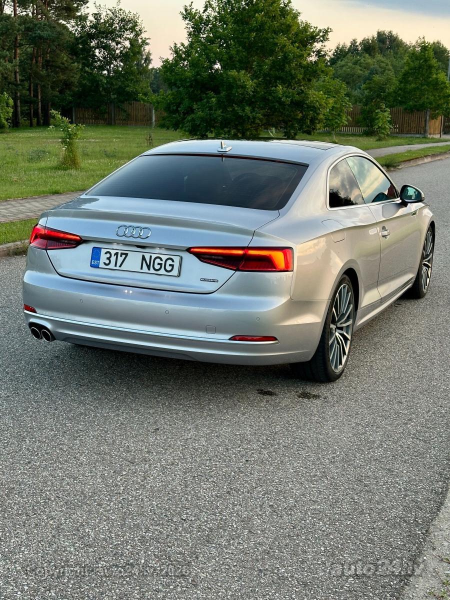 Grey Audi A5 2017 in Tallinn, with an engine capacity of 3.00 L and mileage of 252 thousand km for 18999 €, photo 4 on AUTOMOTO.COM.LV
