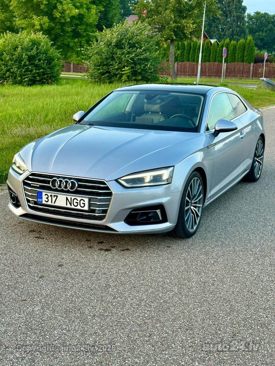 Grey Audi A5 2017 in Tallinn, with an engine capacity of 3.00 L and mileage of 252 thousand km for 18999 €, photo 6 on AUTOMOTO.COM.LV