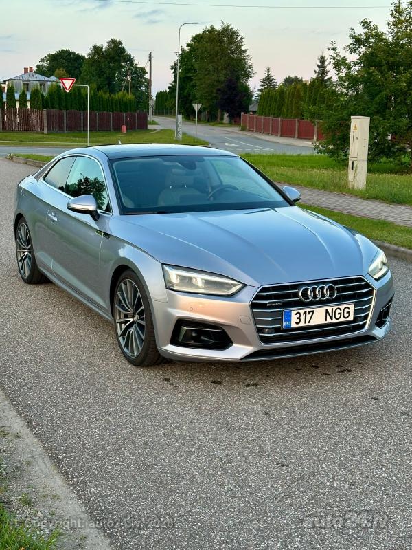 Pelēks Audi A5 2017 Tallina, ar dzinēja tilpumu 3.00 L un nobraukumu 252 tūkst. km par 18999 €, foto 1 vietnē AUTOMOTO.COM.LV