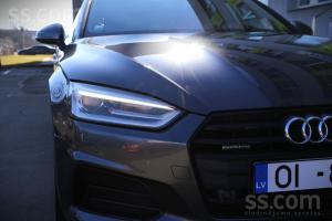 Grey Audi A5 2017 in Riga, with an engine capacity of 3.00 L and mileage of 198 thousand km for 16495 €, photo 8 on AUTOMOTO.COM.LV