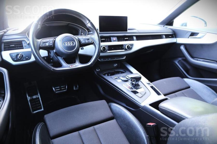Grey Audi A5 2017 in Riga, with an engine capacity of 3.00 L and mileage of 198 thousand km for 16495 €, photo 10 on AUTOMOTO.COM.LV