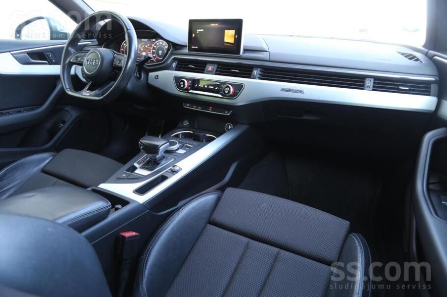 Grey Audi A5 2017 in Riga, with an engine capacity of 3.00 L and mileage of 198 thousand km for 16495 €, photo 13 on AUTOMOTO.COM.LV