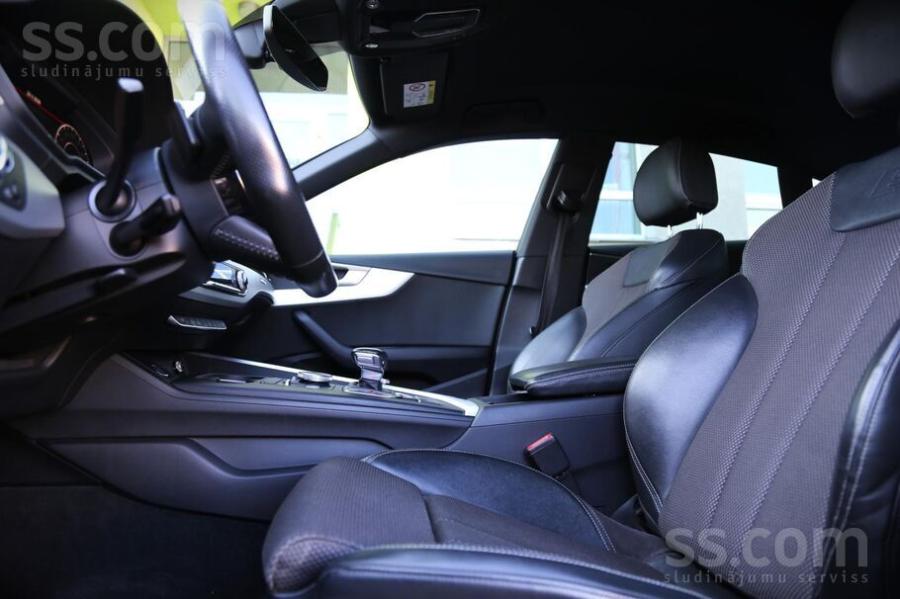 Grey Audi A5 2017 in Riga, with an engine capacity of 3.00 L and mileage of 198 thousand km for 16495 €, photo 15 on AUTOMOTO.COM.LV