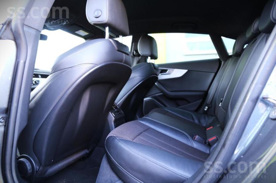 Grey Audi A5 2017 in Riga, with an engine capacity of 3.00 L and mileage of 198 thousand km for 16495 €, photo 17 on AUTOMOTO.COM.LV