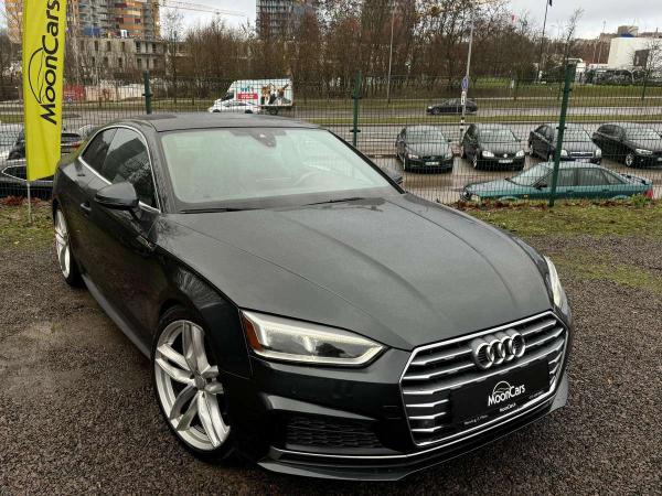 Pelēks Audi A5 2018 Viļņa, ar dzinēja tilpumu 1.98 L un nobraukumu 281 tūkst. km par 17300 €, foto 2 vietnē AUTOMOTO.COM.LV