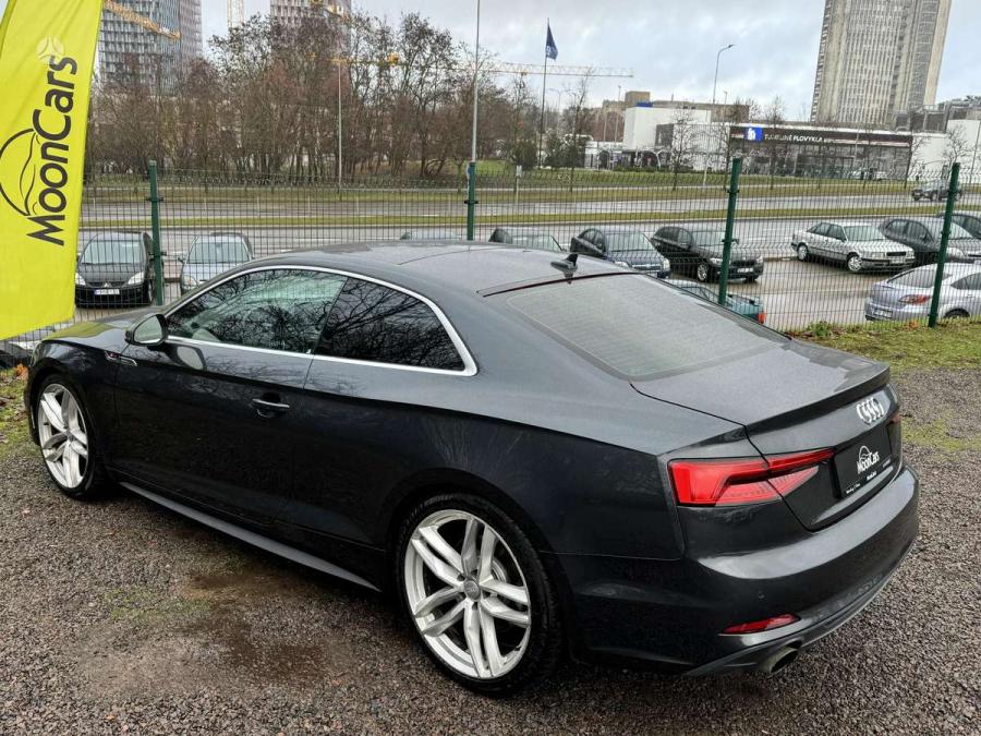 Pelēks Audi A5 2018 Viļņa, ar dzinēja tilpumu 1.98 L un nobraukumu 281 tūkst. km par 17300 €, foto 9 vietnē AUTOMOTO.COM.LV