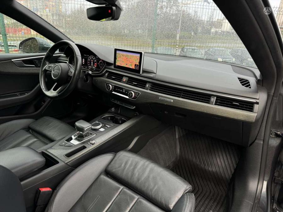 Pelēks Audi A5 2018 Viļņa, ar dzinēja tilpumu 1.98 L un nobraukumu 281 tūkst. km par 17300 €, foto 13 vietnē AUTOMOTO.COM.LV