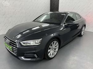 Pelēks Audi A5 2018 Kauņa, ar dzinēja tilpumu 2.00 L un nobraukumu 61 tūkst. km par 27540 €, foto  vietnē AUTOMOTO.COM.LV