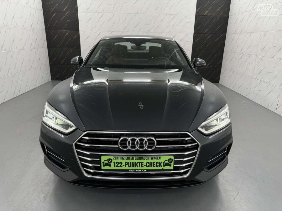 Pelēks Audi A5 2018 Kauņa, ar dzinēja tilpumu 2.00 L un nobraukumu 61 tūkst. km par 27540 €, foto 2 vietnē AUTOMOTO.COM.LV