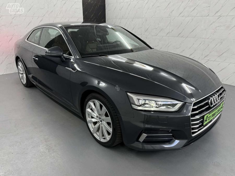 Pelēks Audi A5 2018 Kauņa, ar dzinēja tilpumu 2.00 L un nobraukumu 61 tūkst. km par 27540 €, foto 3 vietnē AUTOMOTO.COM.LV