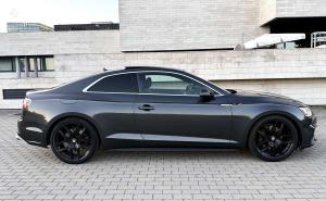 Grey Audi A5 2018 in Vilnius, with an engine capacity of 1.98 L and mileage of 142 thousand km for 16950 €, photo 9 on AUTOMOTO.COM.LV