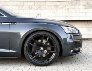 Grey Audi A5 2018 in Vilnius, with an engine capacity of 1.98 L and mileage of 142 thousand km for 16950 €, photo 10 on AUTOMOTO.COM.LV