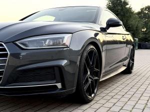 Grey Audi A5 2018 in Vilnius, with an engine capacity of 1.98 L and mileage of 142 thousand km for 16950 €, photo 12 on AUTOMOTO.COM.LV