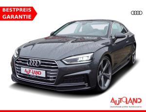 Grey Audi A5 2019 in Kaunas, with an engine capacity of 2.00 L and mileage of 53 thousand km for 31660 €, photo  on AUTOMOTO.COM.LV