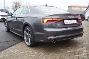 Grey Audi A5 2019 in Kaunas, with an engine capacity of 2.00 L and mileage of 53 thousand km for 31660 €, photo 4 on AUTOMOTO.COM.LV