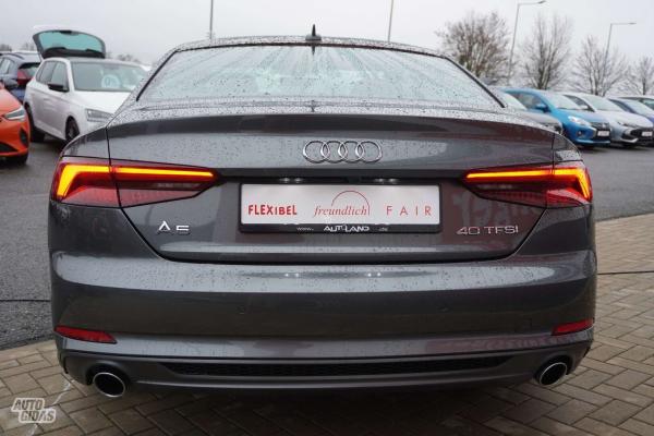Pelēks Audi A5 2019 Kauņa, ar dzinēja tilpumu 2.00 L un nobraukumu 53 tūkst. km par 31660 €, foto 5 vietnē AUTOMOTO.COM.LV
