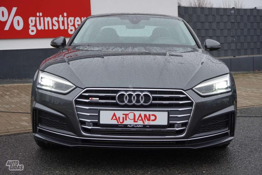 Grey Audi A5 2019 in Kaunas, with an engine capacity of 2.00 L and mileage of 53 thousand km for 31660 €, photo 8 on AUTOMOTO.COM.LV