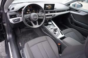 Grey Audi A5 2019 in Kaunas, with an engine capacity of 2.00 L and mileage of 53 thousand km for 31660 €, photo 9 on AUTOMOTO.COM.LV