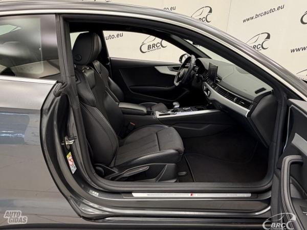 Grey Audi A5 2019 in Avizieniai, with an engine capacity of 2.00 L and mileage of 229 thousand km for 15500 €, photo 4 on AUTOMOTO.COM.LV