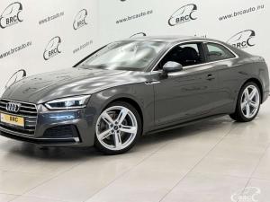 Grey Audi A5 2019 in Vilnius, with an engine capacity of 1.98 L and mileage of 229 thousand km for 14500 €, photo  on AUTOMOTO.COM.LV