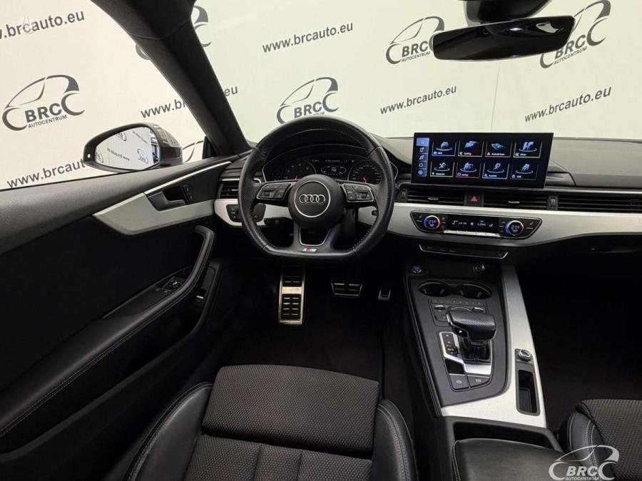 Grey Audi A5 2019 in Vilnius, with an engine capacity of 1.98 L and mileage of 229 thousand km for 14500 €, photo 13 on AUTOMOTO.COM.LV