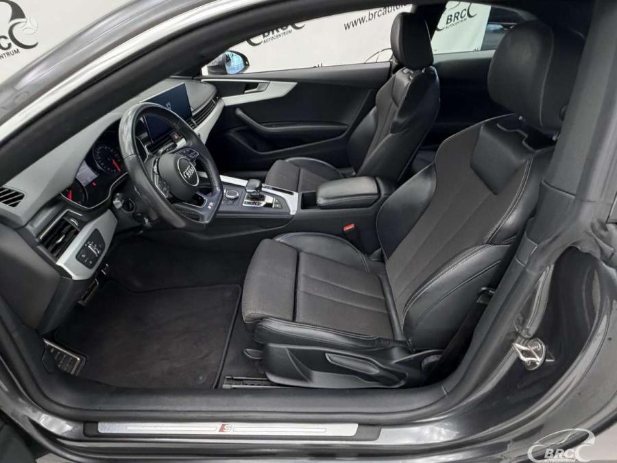 Grey Audi A5 2019 in Vilnius, with an engine capacity of 1.98 L and mileage of 229 thousand km for 14500 €, photo 20 on AUTOMOTO.COM.LV