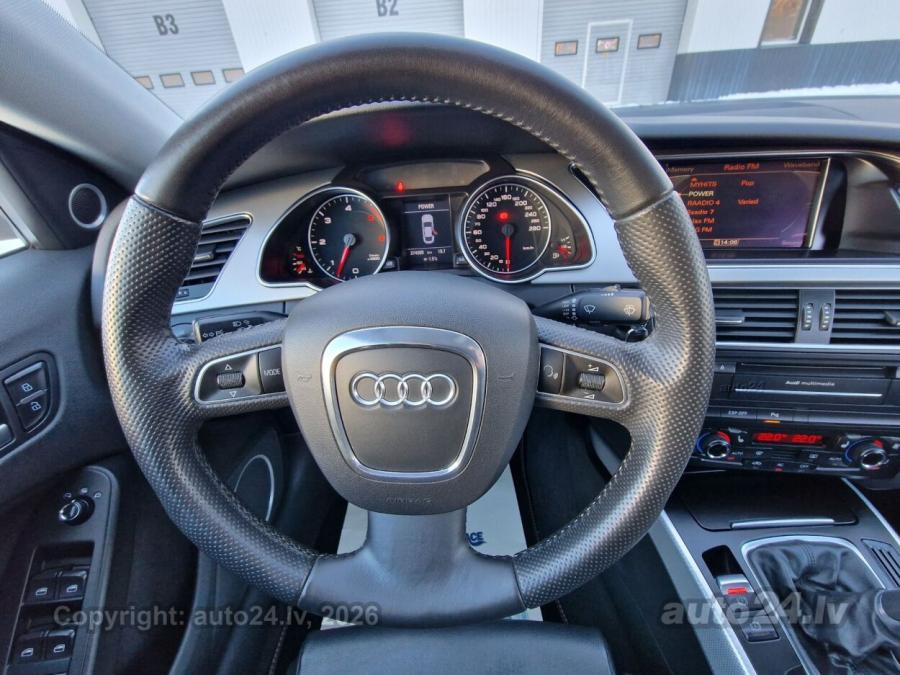 Grey Audi A5 2009 in Tartu, with an engine capacity of 2.70 L and mileage of 275 thousand km for 7990 €, photo 18 on AUTOMOTO.COM.LV
