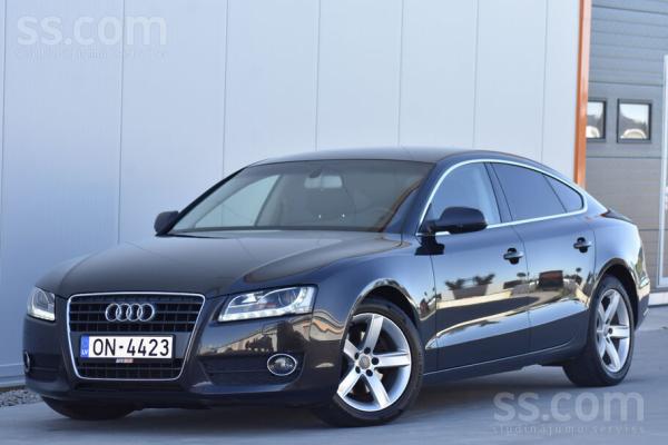 Pelēks Audi A5 2009 Rīga, ar dzinēja tilpumu 2.00 L un nobraukumu 180 tūkst. km par 7450 €, foto 1 vietnē AUTOMOTO.COM.LV