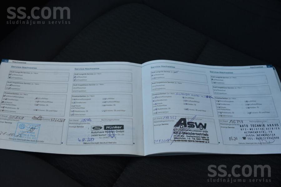 Серый Ауди А5 2009 в Рига, объемом двигателя 2.00 л и пробегом 180 тыс. км за 7450 €, фото 21 на AUTOMOTO.COM.LV