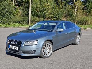 Pelēks Audi A5 2009 Sillamē, ar dzinēja tilpumu 3.00 L un nobraukumu 285 tūkst. km par 7700 €, foto  vietnē AUTOMOTO.COM.LV