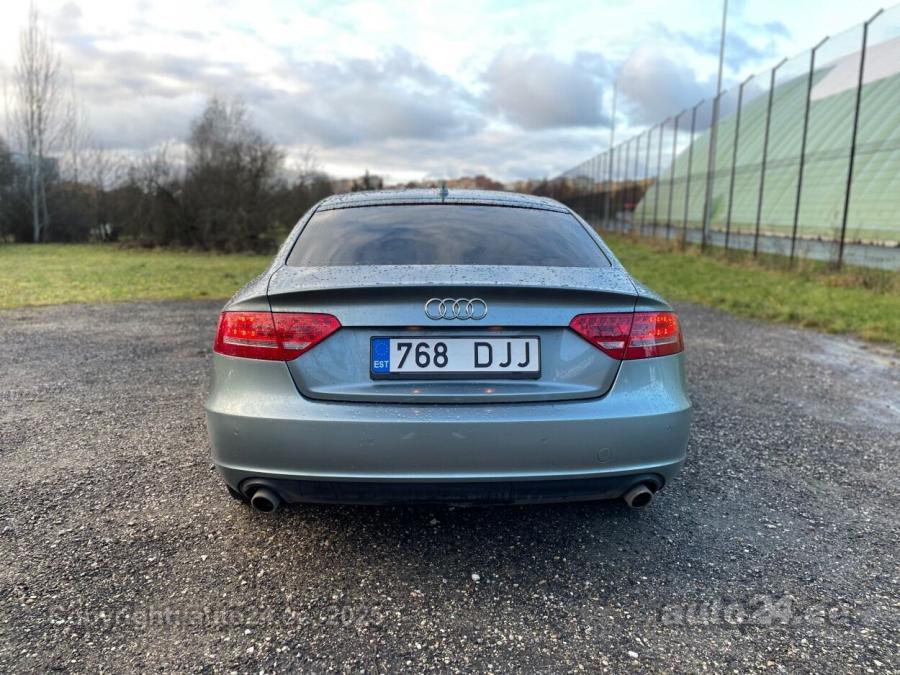 Grey Audi A5 2010 in Tartu, with an engine capacity of 3.00 L and mileage of 183 thousand km for 8900 €, photo 4 on AUTOMOTO.COM.LV