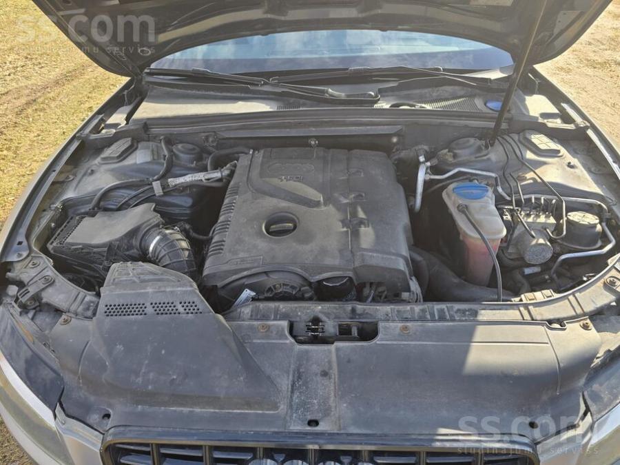 Grey Audi A5 2010 in Madona, with an engine capacity of 2.00 L and mileage of 220 thousand km for 8500 €, photo 5 on AUTOMOTO.COM.LV