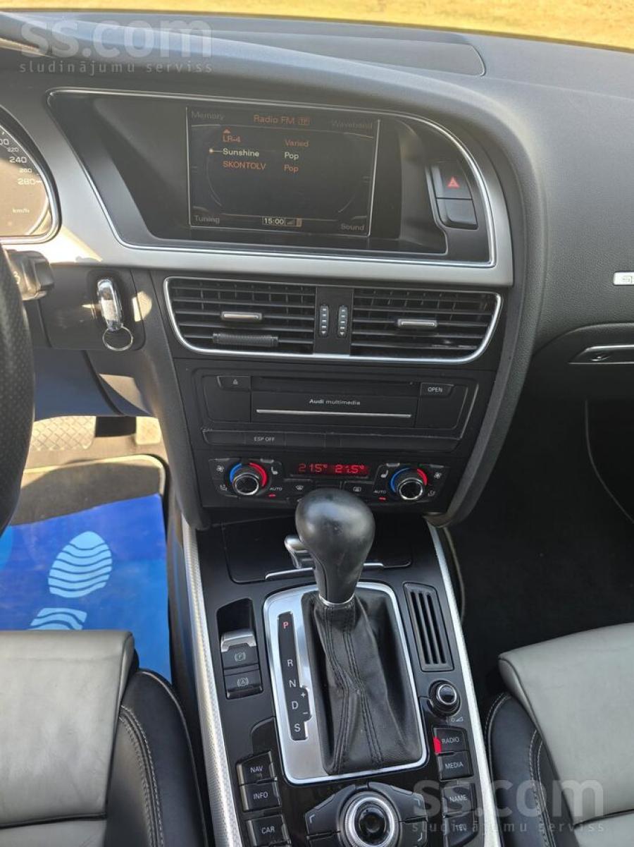 Grey Audi A5 2010 in Madona, with an engine capacity of 2.00 L and mileage of 220 thousand km for 8500 €, photo 11 on AUTOMOTO.COM.LV