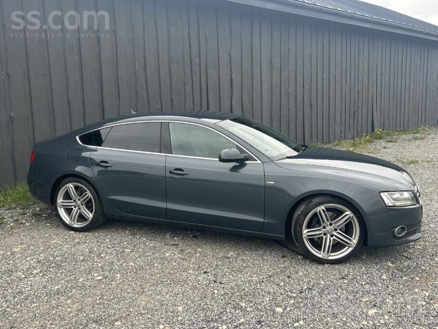 Pelēks Audi A5 2010 Rīga, ar dzinēja tilpumu 3.00 L un nobraukumu 265 tūkst. km par 8900 €, foto 5 vietnē AUTOMOTO.COM.LV