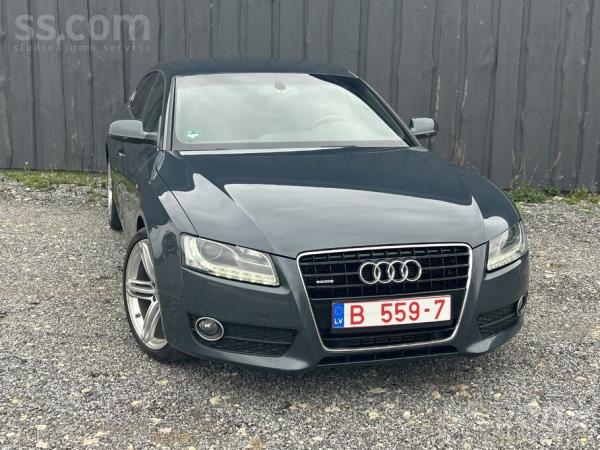 Grey Audi A5 2010 in Riga, with an engine capacity of 3.00 L and mileage of 265 thousand km for 8900 €, photo 5 on AUTOMOTO.COM.LV