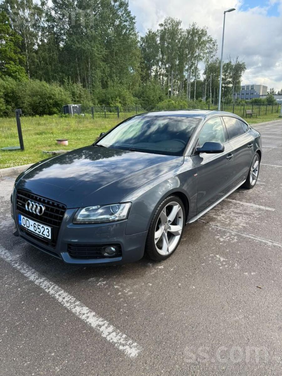 Pelēks Audi A5 2010 Aizkraukle, ar dzinēja tilpumu 3.00 L un nobraukumu 328 tūkst. km par 9800 €, foto 3 vietnē AUTOMOTO.COM.LV