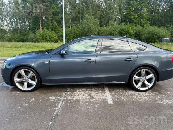 Pelēks Audi A5 2010 Aizkraukle, ar dzinēja tilpumu 3.00 L un nobraukumu 328 tūkst. km par 9800 €, foto 3 vietnē AUTOMOTO.COM.LV