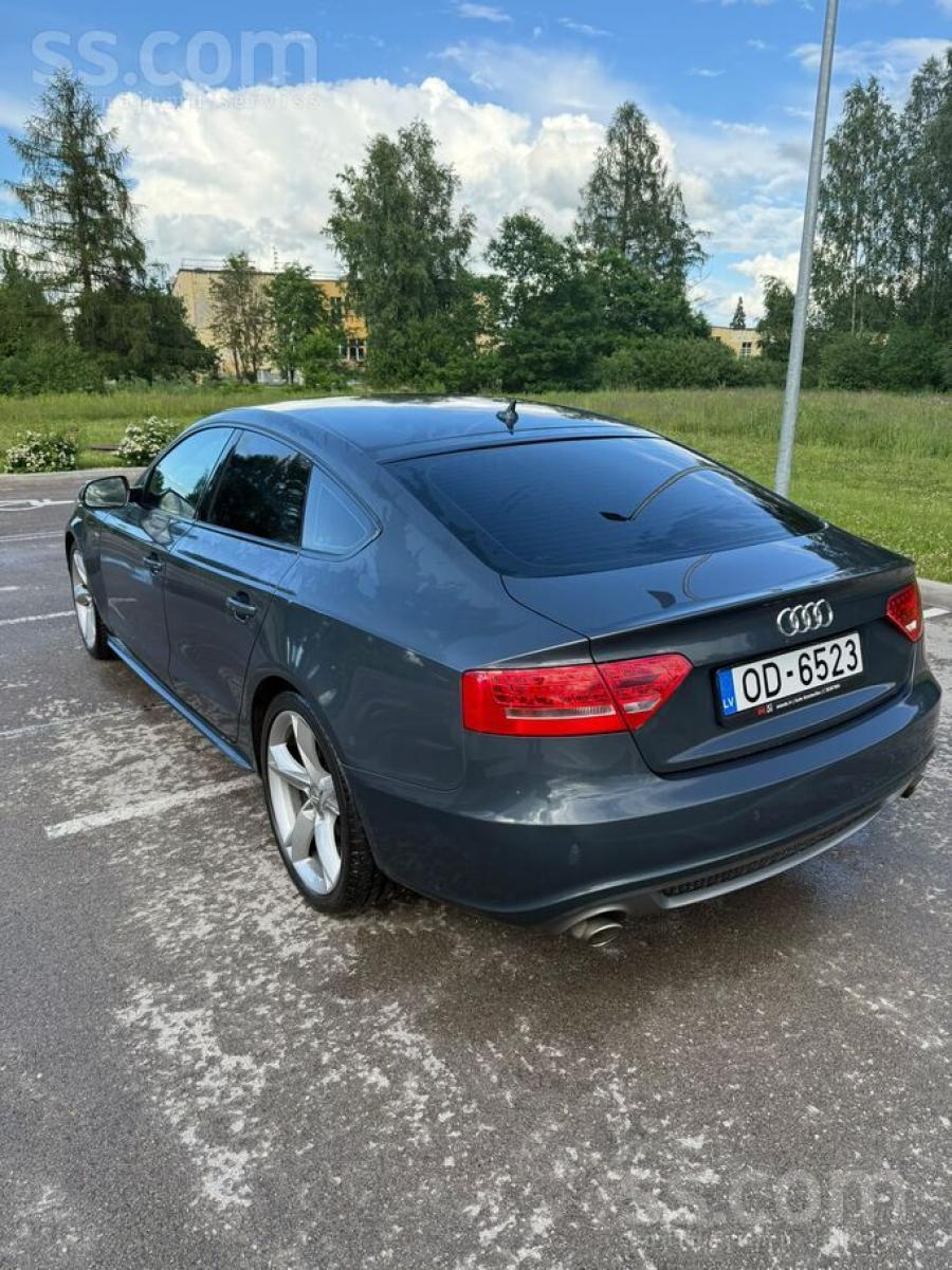 Pelēks Audi A5 2010 Aizkraukle, ar dzinēja tilpumu 3.00 L un nobraukumu 328 tūkst. km par 9800 €, foto 5 vietnē AUTOMOTO.COM.LV