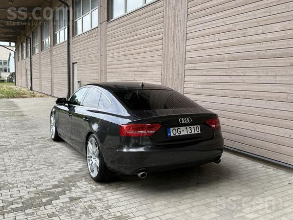 Pelēks Audi A5 2010 Jelgava, ar dzinēja tilpumu 3.00 L un nobraukumu 297 tūkst. km par 7950 €, foto 6 vietnē AUTOMOTO.COM.LV