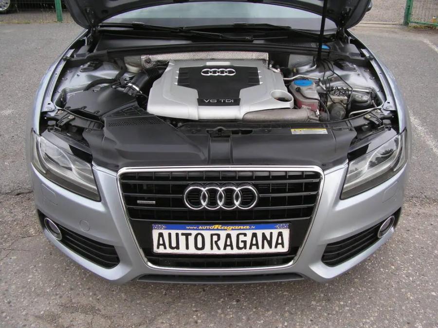 Pelēks Audi A5 2010 Sigulda, ar dzinēja tilpumu 3.00 L un nobraukumu 258 tūkst. km par 10950 €, foto 34 vietnē AUTOMOTO.COM.LV