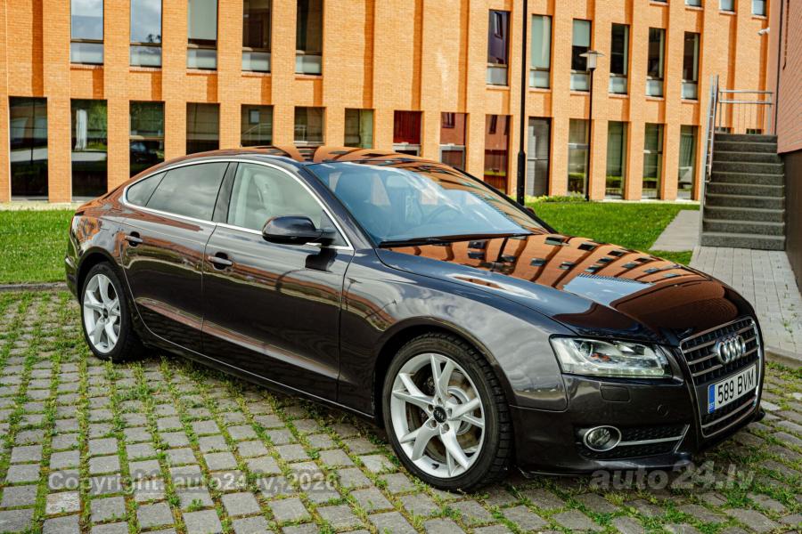 Pelēks Audi A5 2010 Tallina, ar dzinēja tilpumu 2.70 L un nobraukumu 354 tūkst. km par 6500 €, foto 3 vietnē AUTOMOTO.COM.LV